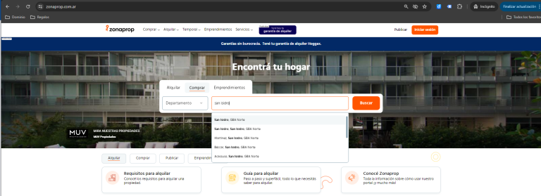 Guía Completa para Buscar Propiedades en ZonaProp